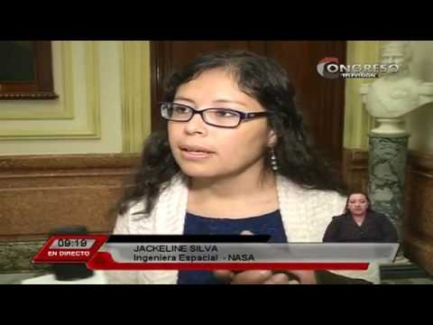 Ingeniera de la ‪#‎NASA‬, Jackelynne Silva-Martínez, visitó el Congreso