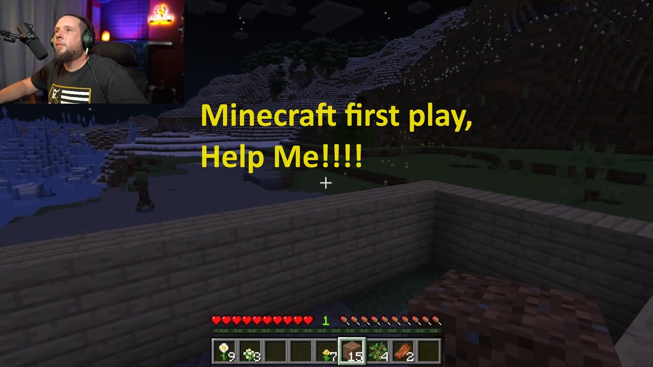 First ever play of Minecraft!! - YouTube