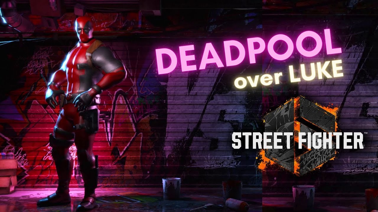 Deadpool in Street Fighter 6!! - YouTube