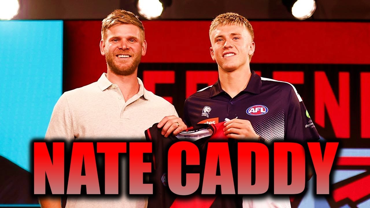 Nate Caddy Joins Essendon!!! - YouTube