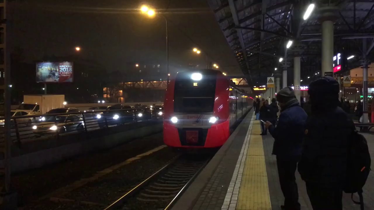 (Russian) Dec2017 Moscow Metro Line 14 Trains - YouTube