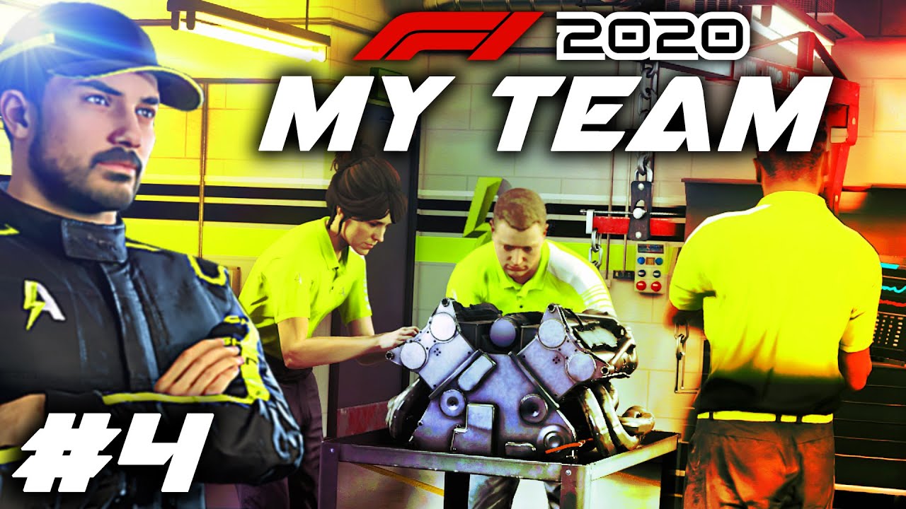 F1 2020 MY TEAM CAREER Part 4: Free Honda Upgrades! First Points in the ...