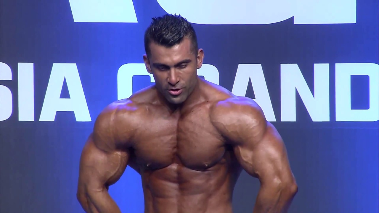 2016 AGP Bodybuilding 212 Sam Mohammad posing - YouTube