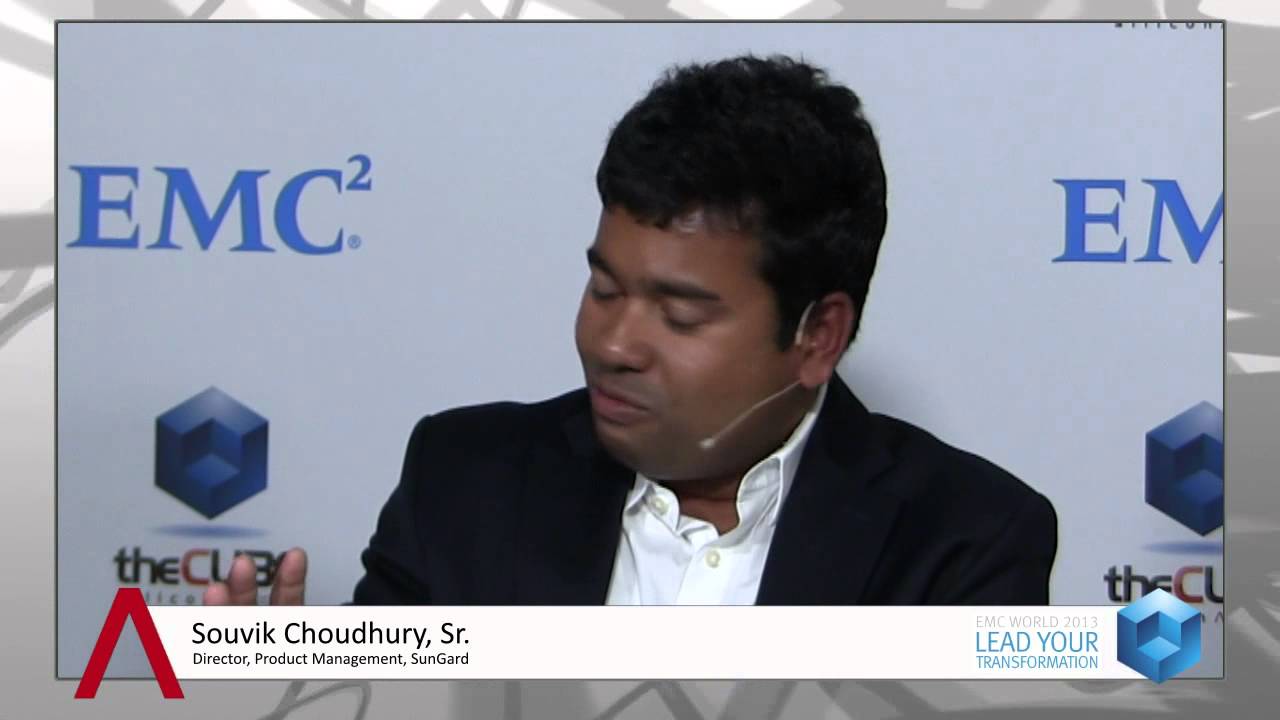 Souvik Choudhury Sr. | EMC World 2013 - YouTube