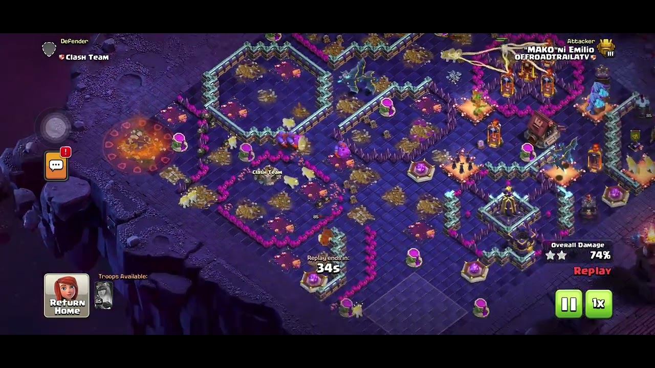 Basic ATTACK for COSMIC CALAMITY in COC EVENT. - YouTube