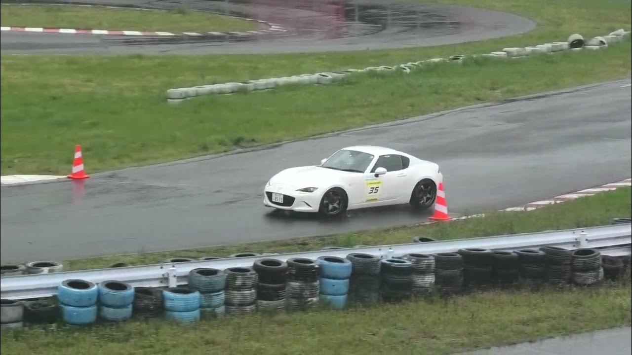 240413 JAF中部ジムカーナ2 美浜サーキット PTG PN3 ENDU1 ロードスターRF - YouTube