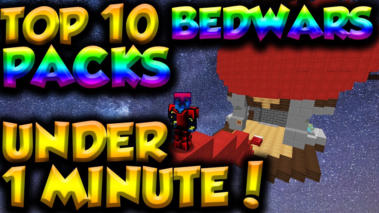 10 Packs 1 minute - Minecraft best texture packs - YouTube