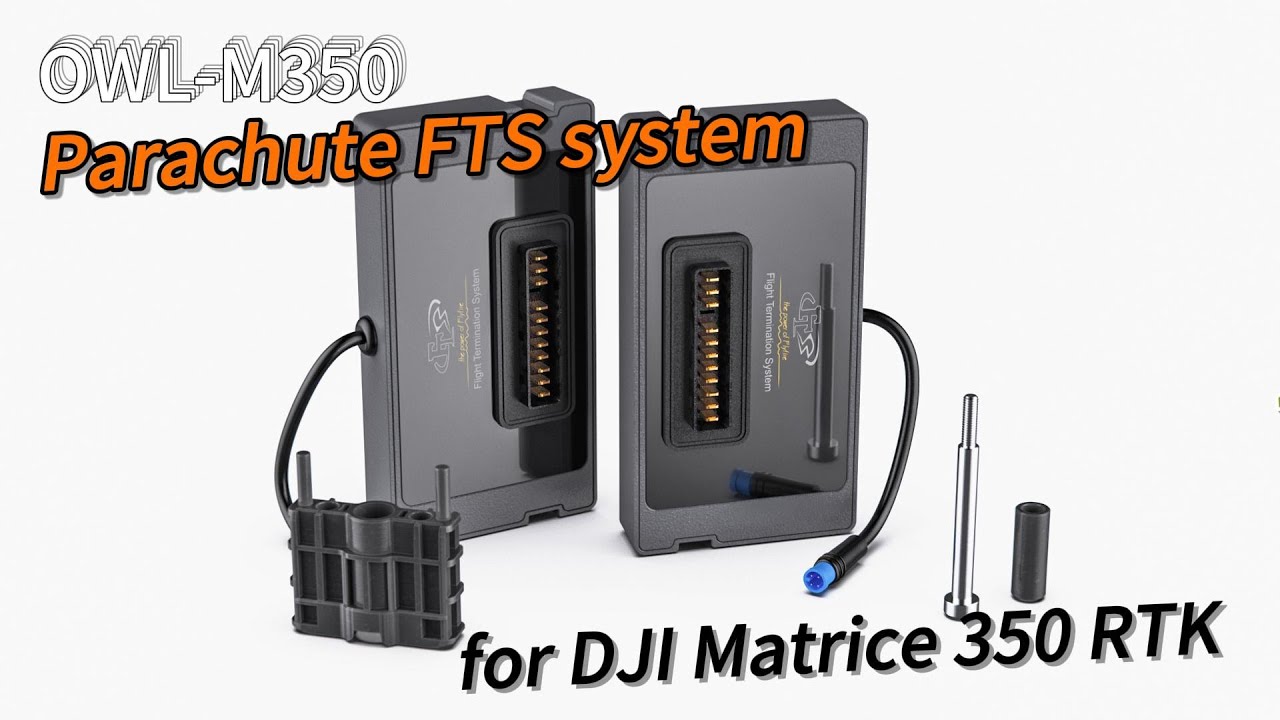 Flyfire Parachute FTS system for DJI Matrice 350 /300 RTK - YouTube