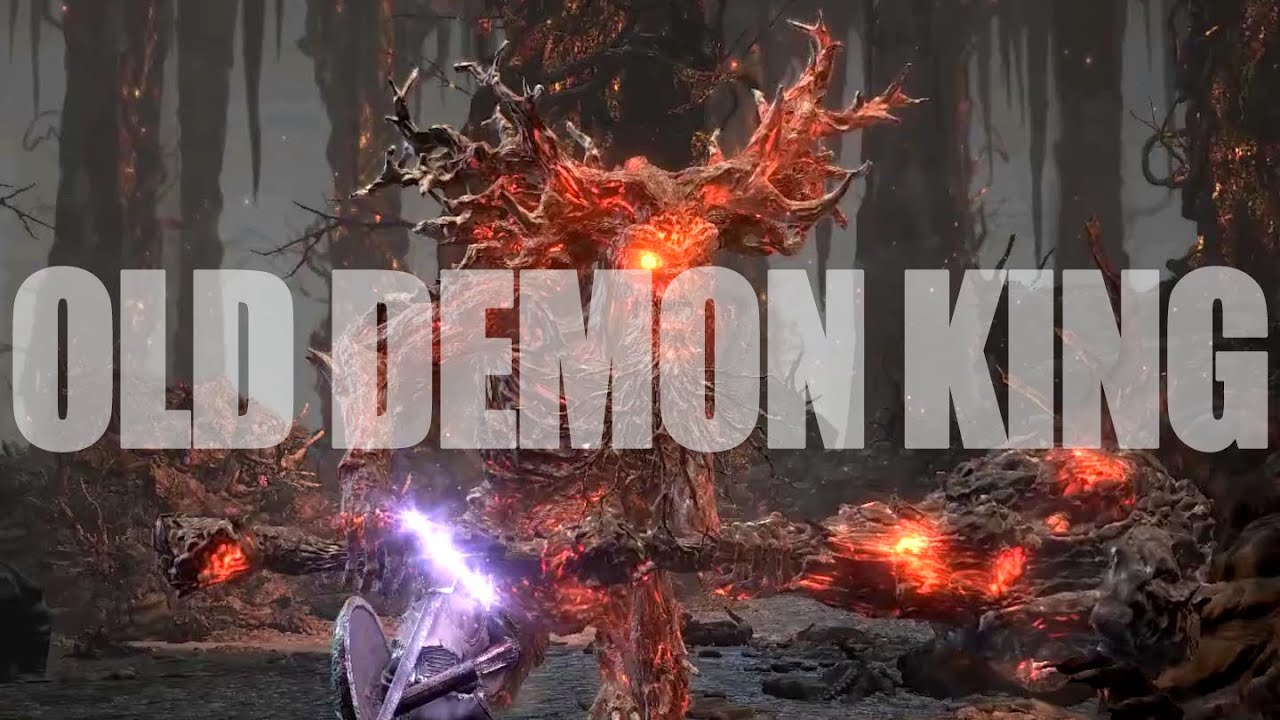 Old Demon King Boss Fight Dark Souls 3 Youtube