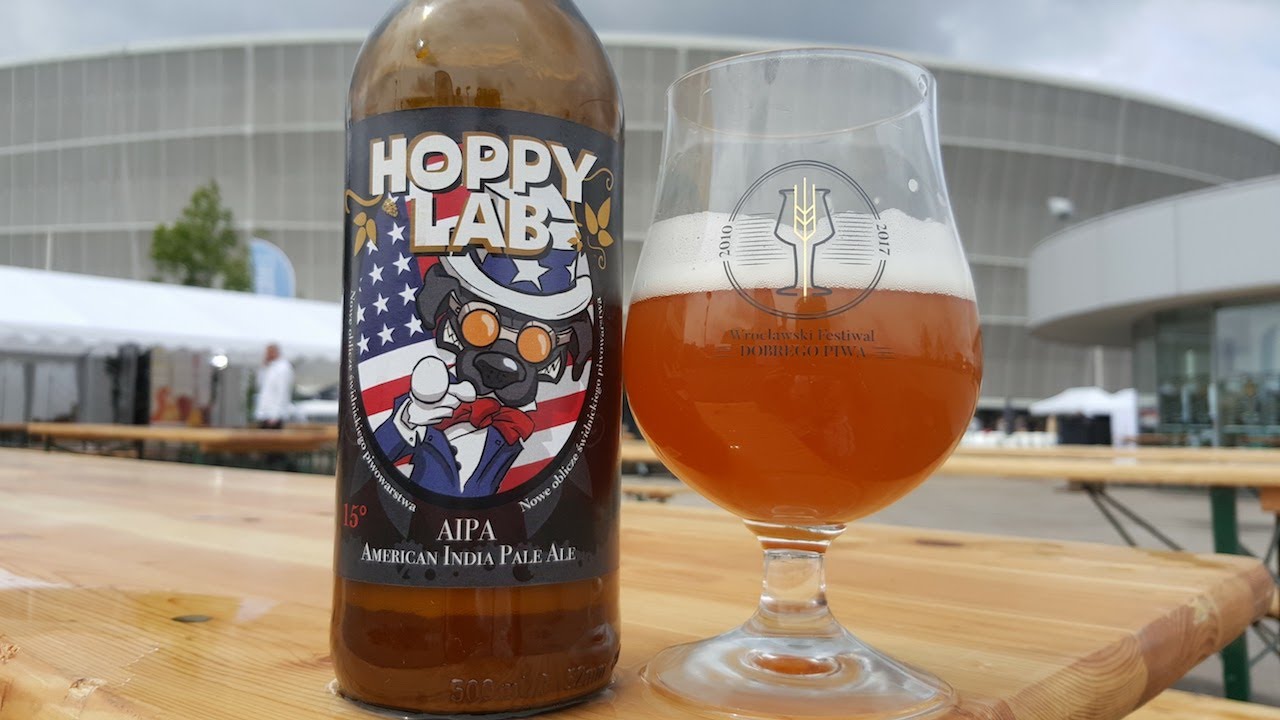 Hoppy Lab AIPA American India Pale Ale | Polish Craft Beer Review - YouTube