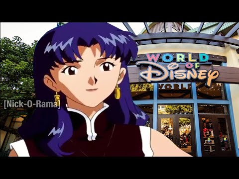 Misato & Shinji Go To Disney World [Evangelion Meme]