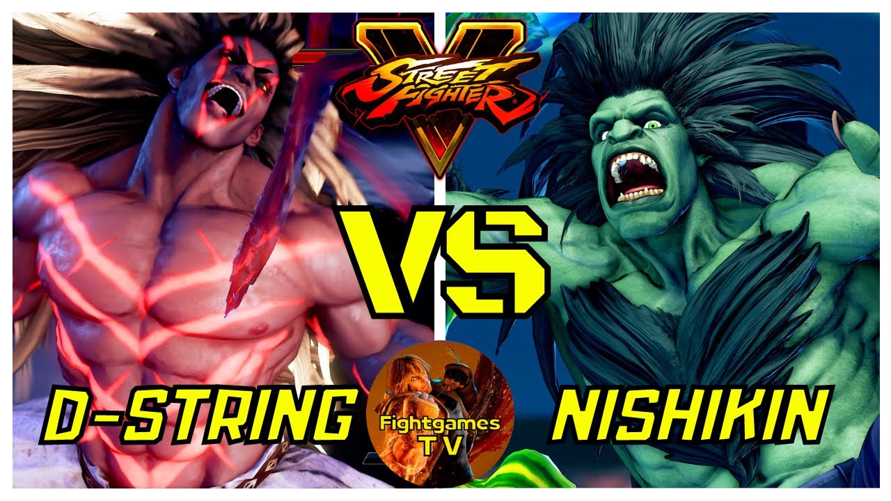 STREET FIGHTER V - D-STRING (NECALLI) X NISHIKIN (BLANKA) - YouTube