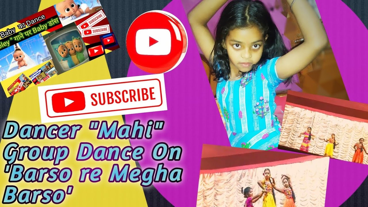 Dance Cover on Song ' Barso re megha Barso' l Best Little Girls Group ...
