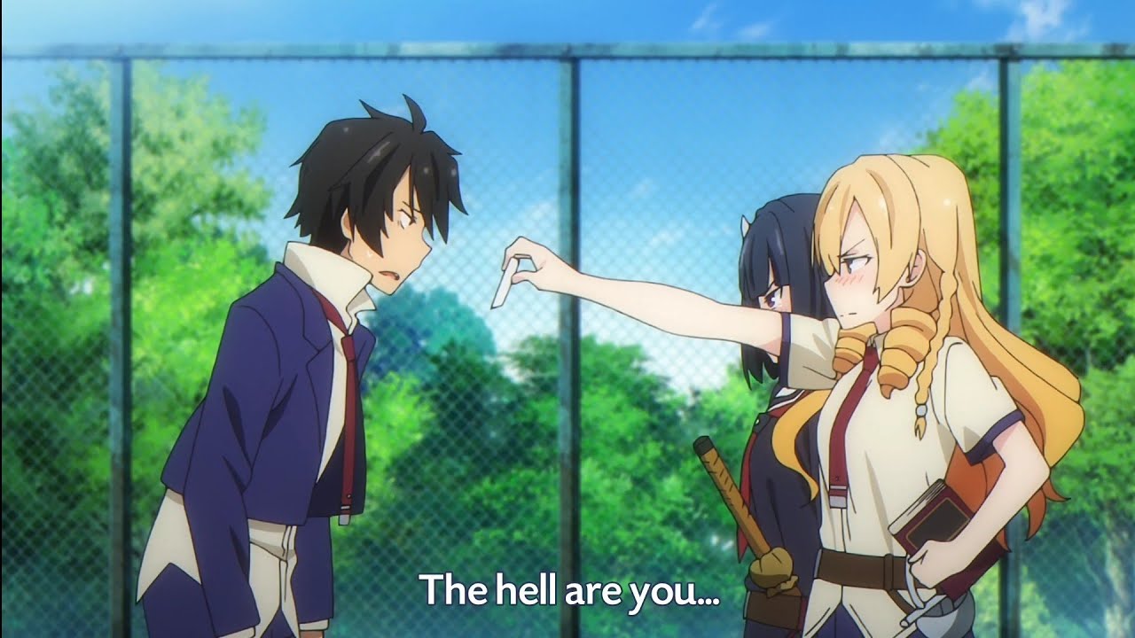 When Cute Girl Gets Jealous in Anime Funny Moments - YouTube