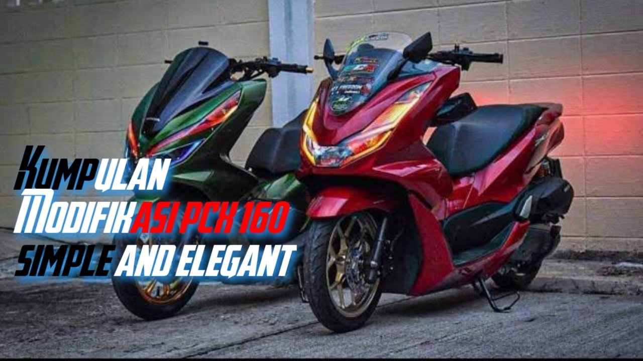 Kumpulan modifikasi pcx 160 simpel dan elegant!!!! 😍😍😍😍 - YouTube