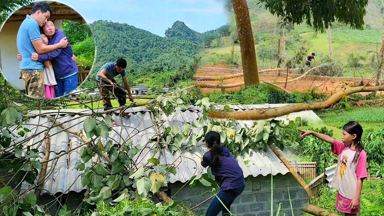 The passing storm caused heavy damage to my family. That memory is ...