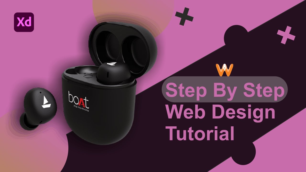 Adobe XD Webpage Design Step By Step Tutorial For Beginners..... - YouTube
