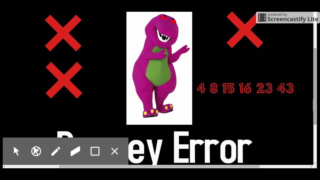 Barney Error 13 (The Return Of Barney Errors) - YouTube