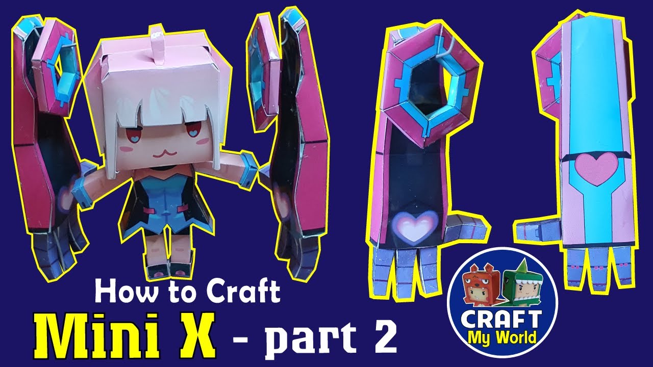 How to craft Little Mini X – Mini X - Part 2 | MiniWorld Character ...