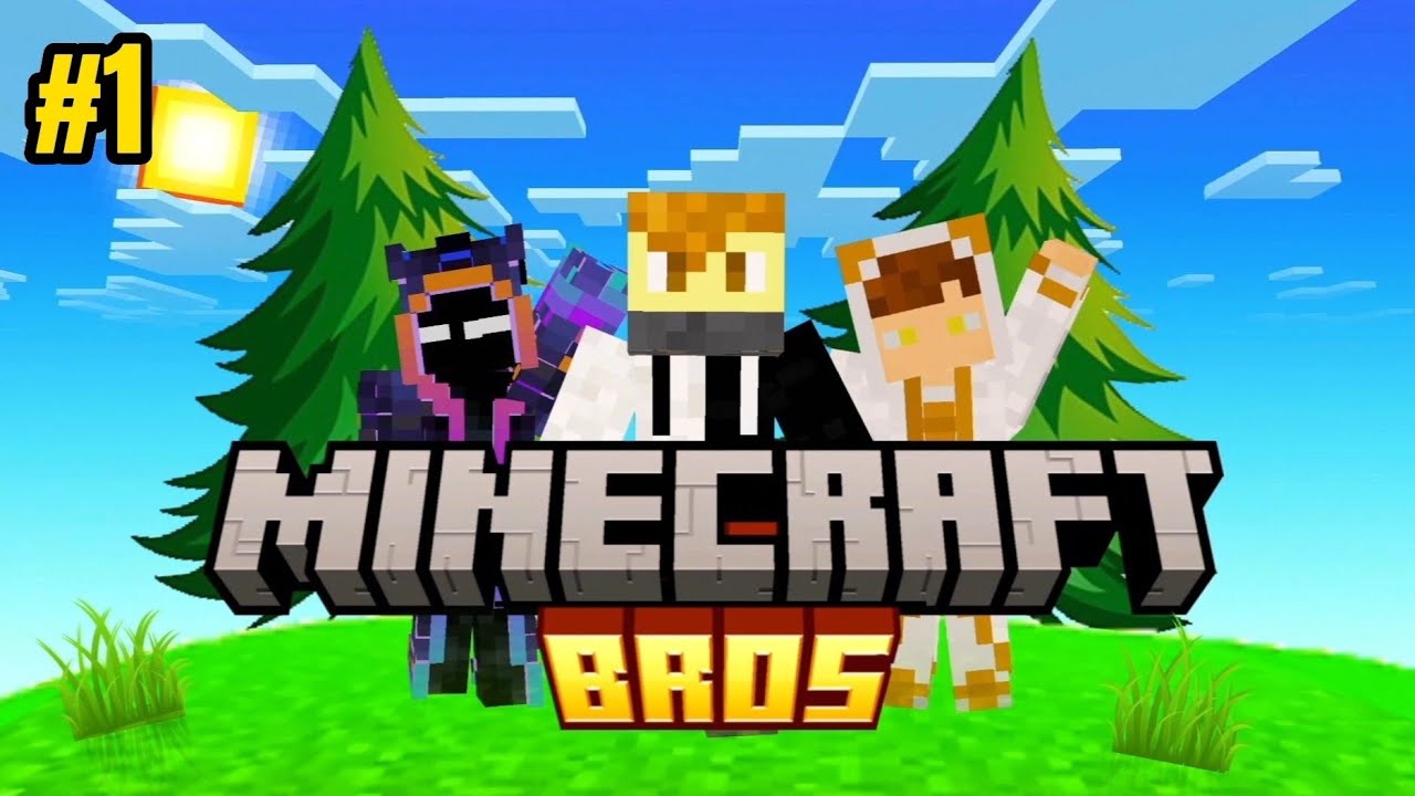 MEIN ERSTER TAG...IN...MINECRAFT BROS! (letztes Video) - YouTube