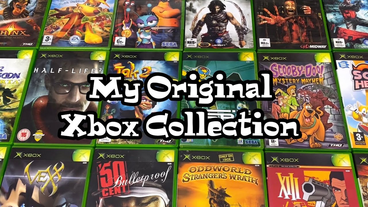 My Original Xbox Collection - YouTube