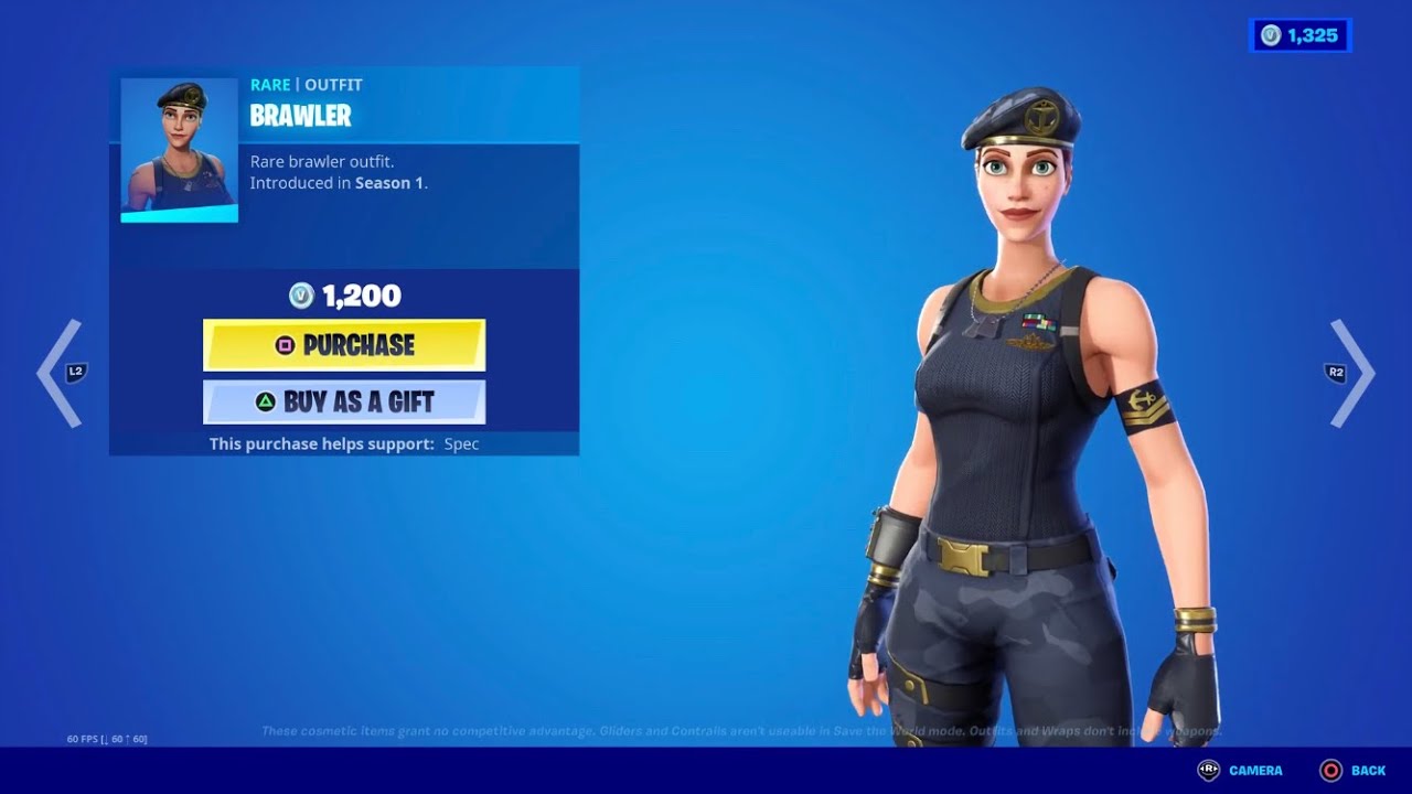 *RARE* Brawler Skin is Back! (Fortnite Battle Royale) - YouTube