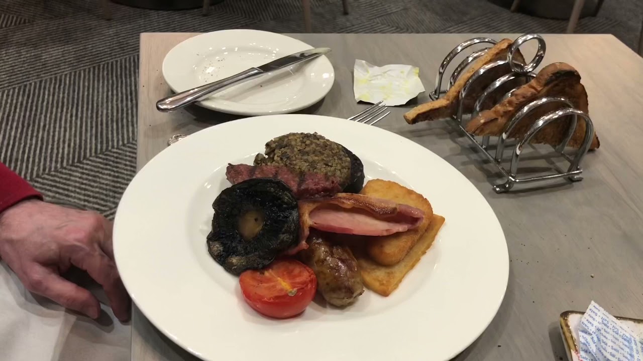 Full Scottish Breakfast at the Scotsman Hotel Edinburgh - YouTube