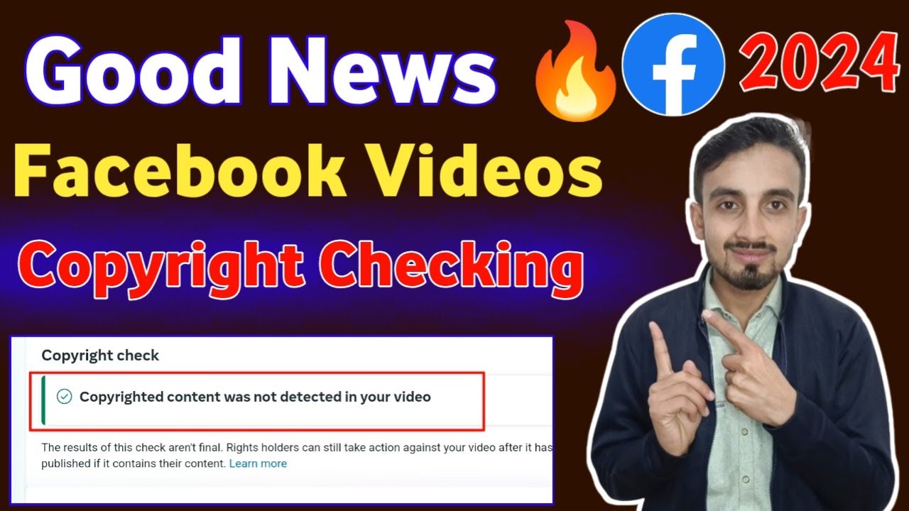 Good News 🔥 Check Copyright Matching in Facebook video | Facebook Copy ...