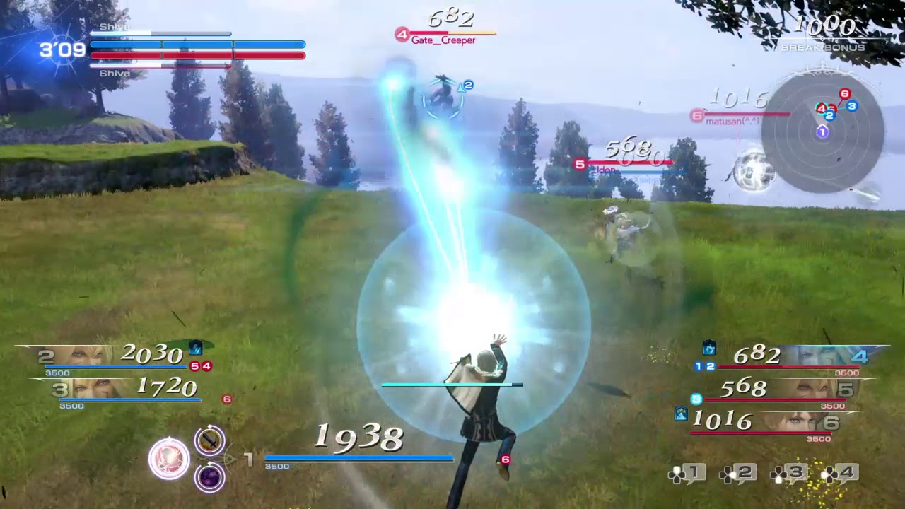 DISSIDIA FINAL FANTASY NT Ace Ranked Match - YouTube