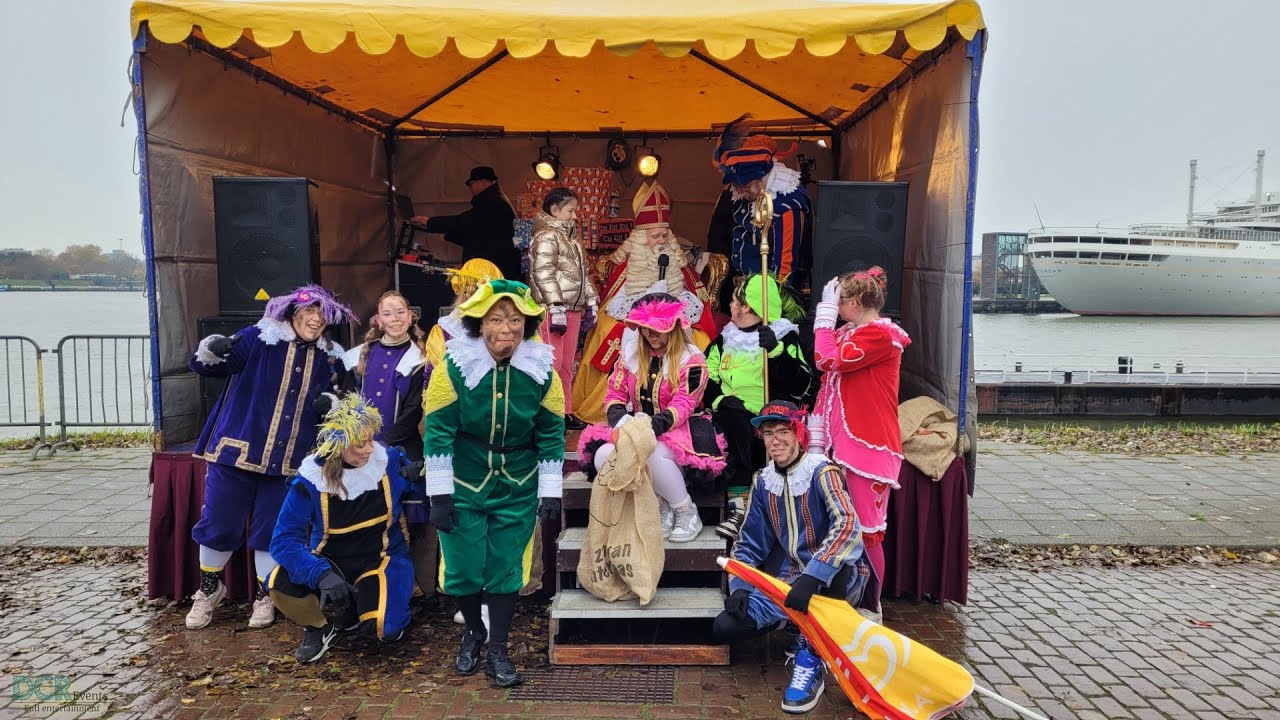 Sinterklaas intocht Rotterdam Charlois 2024 DCR Events - YouTube