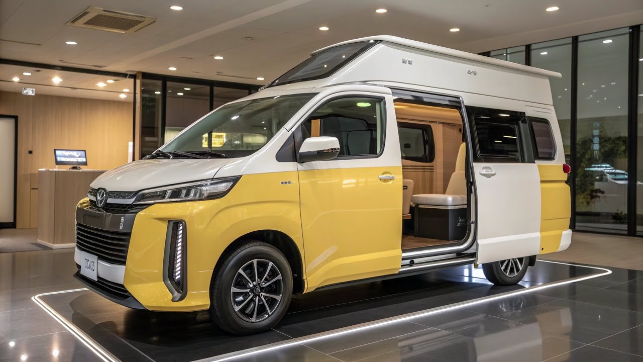 2026 Toyota Camper Van Review | Full Interior Tour, Features, Comfort ...