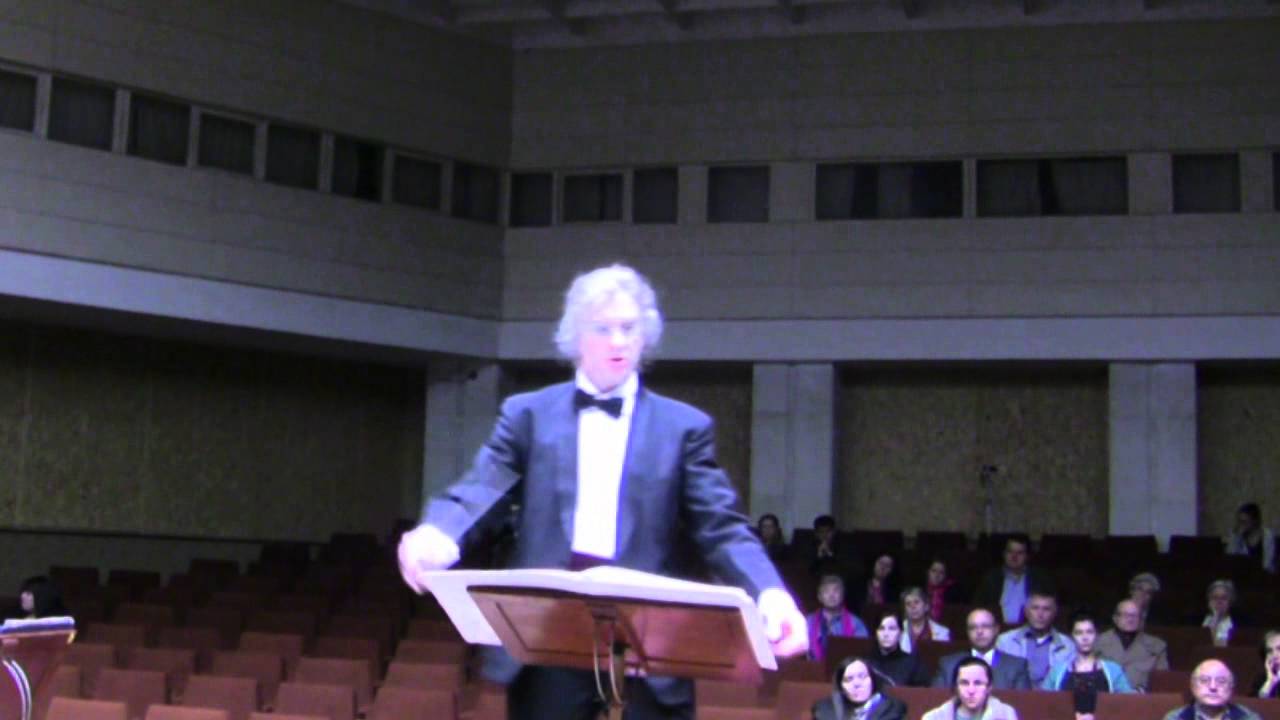 Schubert Unfinished Movement 2 Vidin Phil/Rosenzweig 8 Nov 2012 - YouTube