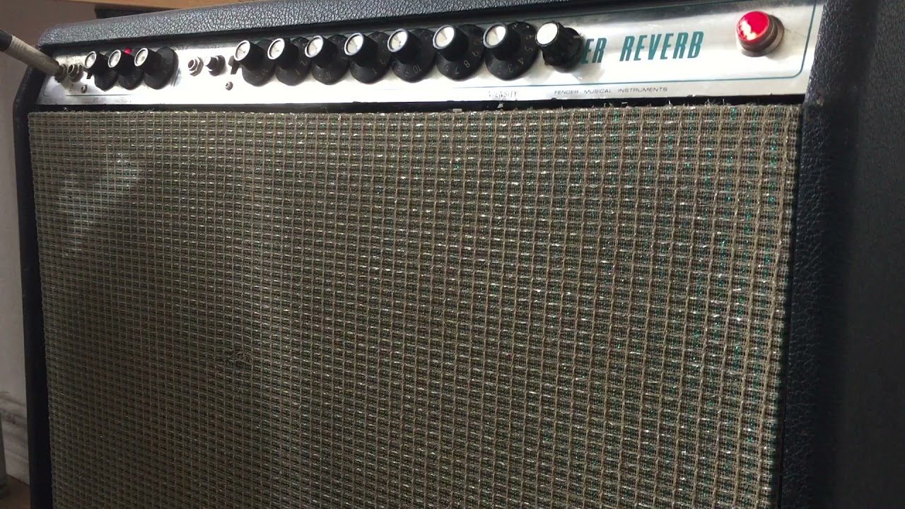 Vintage 1971 Fender Super Reverb - YouTube