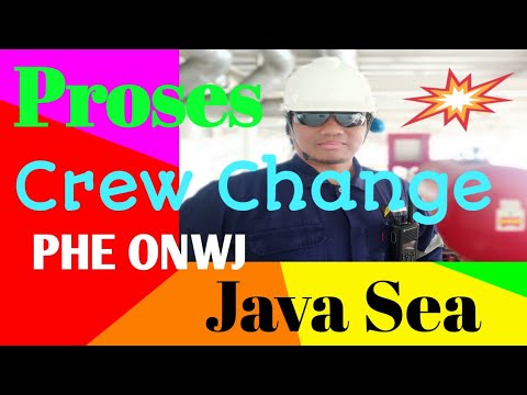 Proses crew change , Seapup 2 jack Up Rig - YouTube