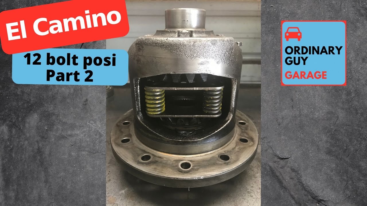 1968 SS 396 El Camino project 12 bolt posi rebuild part 2 - YouTube