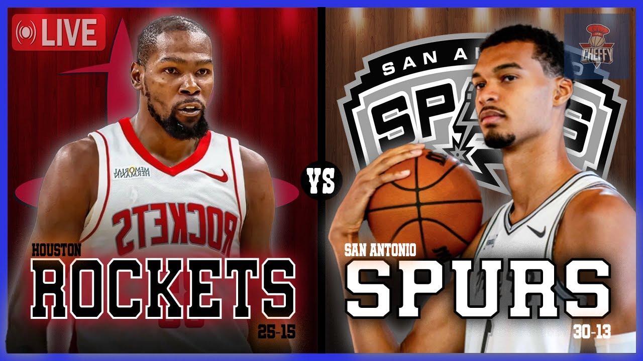San Antonio Spurs VS Houston Rockets LIVE Commentary Scoreboard | PLUS ...