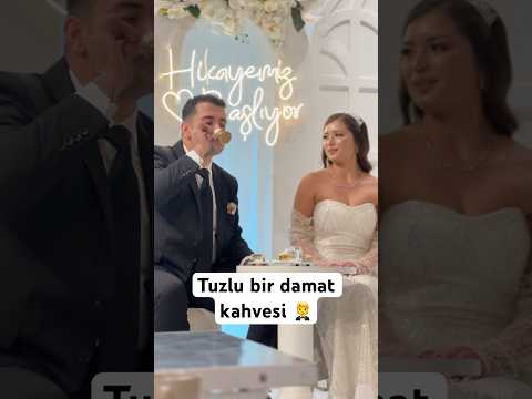 Tuzlu bir Damat Kahvesi 🤵