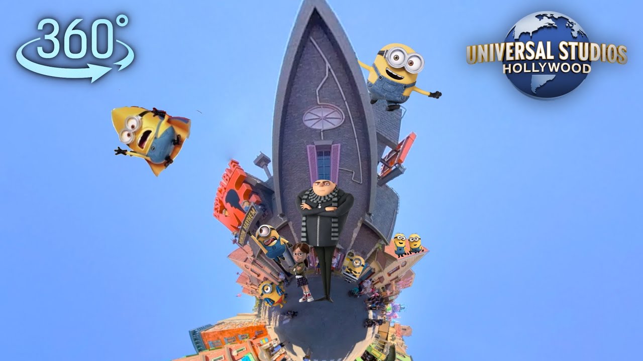 Universal Studios Hollywood Despicable Me Minion Mayhem Map New]