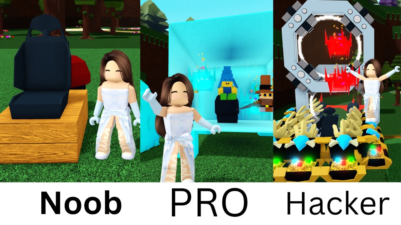 NOOB PRO HACKER CHALLENGE in Build a Boat for Treasure! Roblox - YouTube