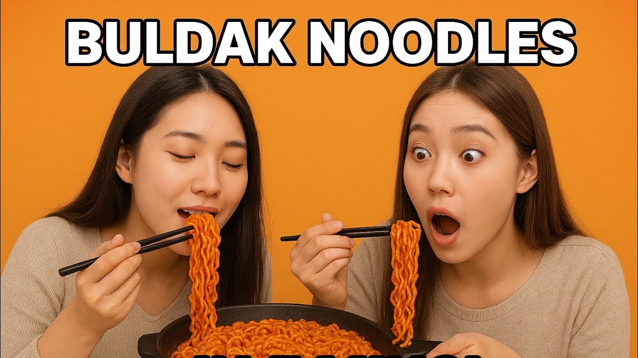 Easy Korean Buldak Ramen Challenge 🔥 | 5 Min Recipe - YouTube