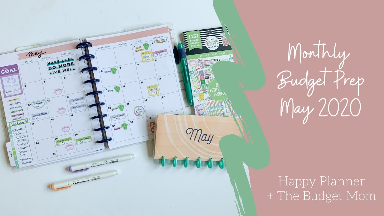 May 2020 Budget Setup with Unemployment // @thebudgetmom ...