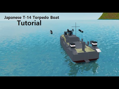 Roblox Plane Crazy | Japanese Torpedo Boat T-14 Tutorial - YouTube