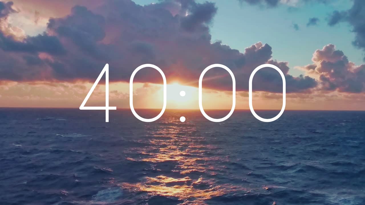 40 Minute Timer with Ambient Music. - YouTube