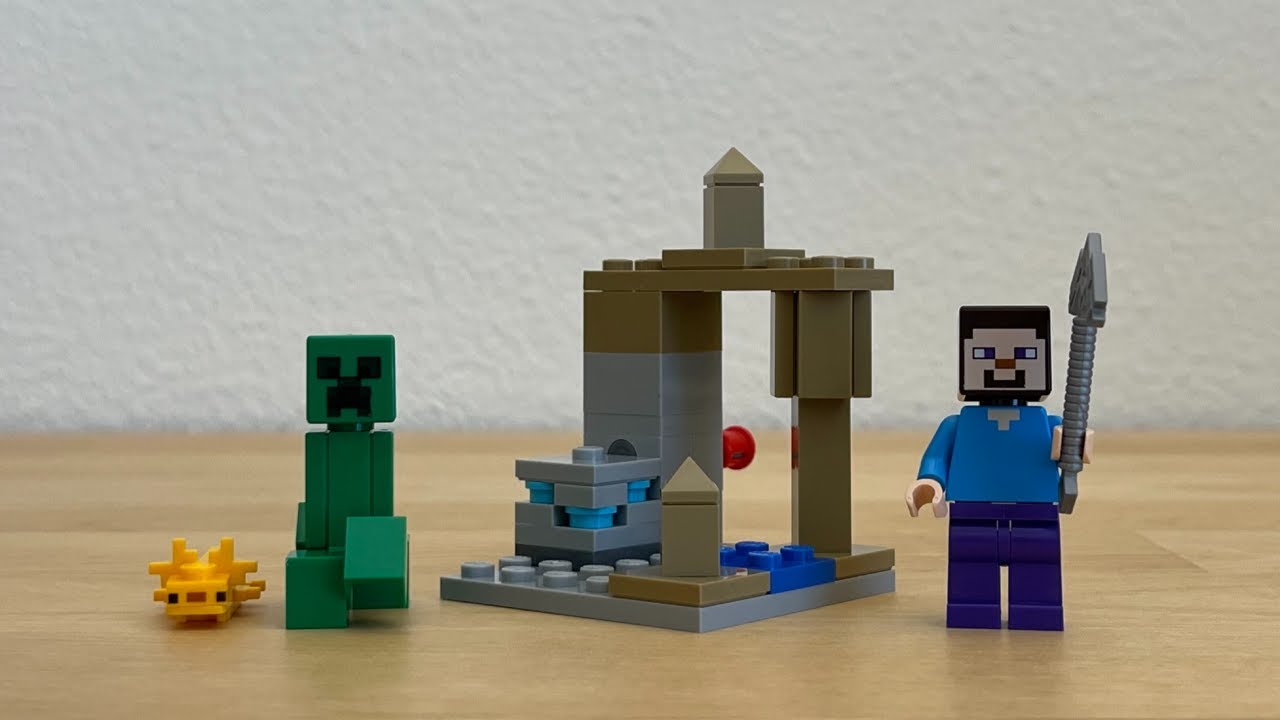 Lego Minecraft 30647 The Dripstone Cavern Youtube