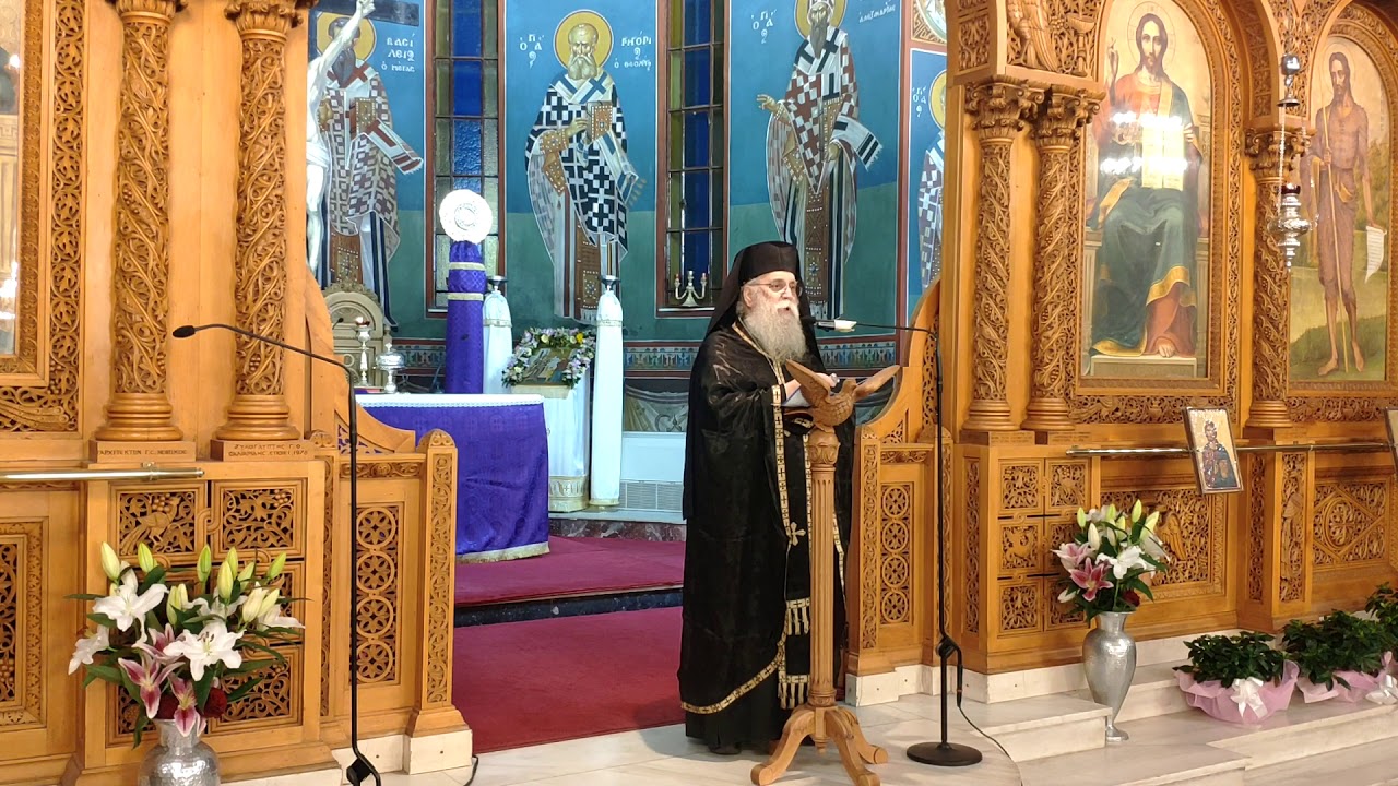 π. Νικόδημος Αεράκης, Θρίαμβος Ορθοδοξίας, Ιερός Ναός Κοιμήσεως της ...