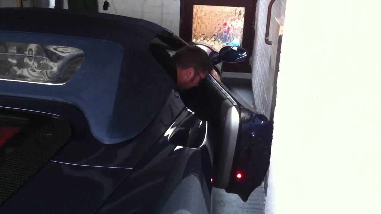 How to get out of a Ferrari - YouTube