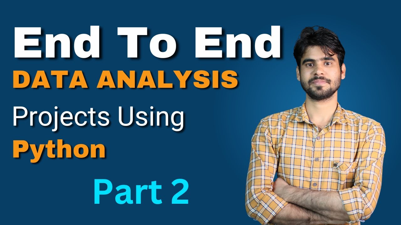 Data Analysis Project Using Python Part 2 Data Analyst Youtube