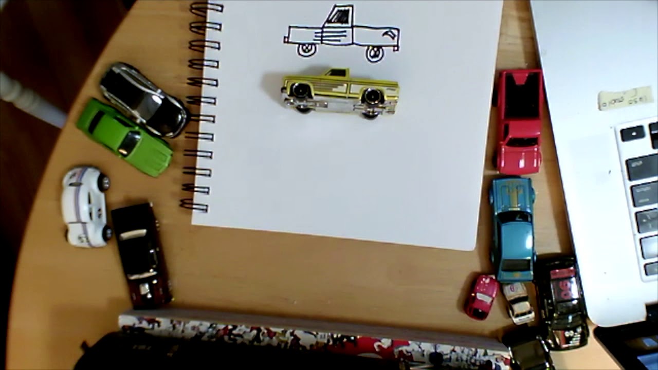 How to draw Hot Wheels using shapes - YouTube