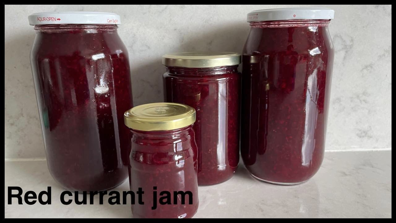 How to make Red Currant Jam - YouTube