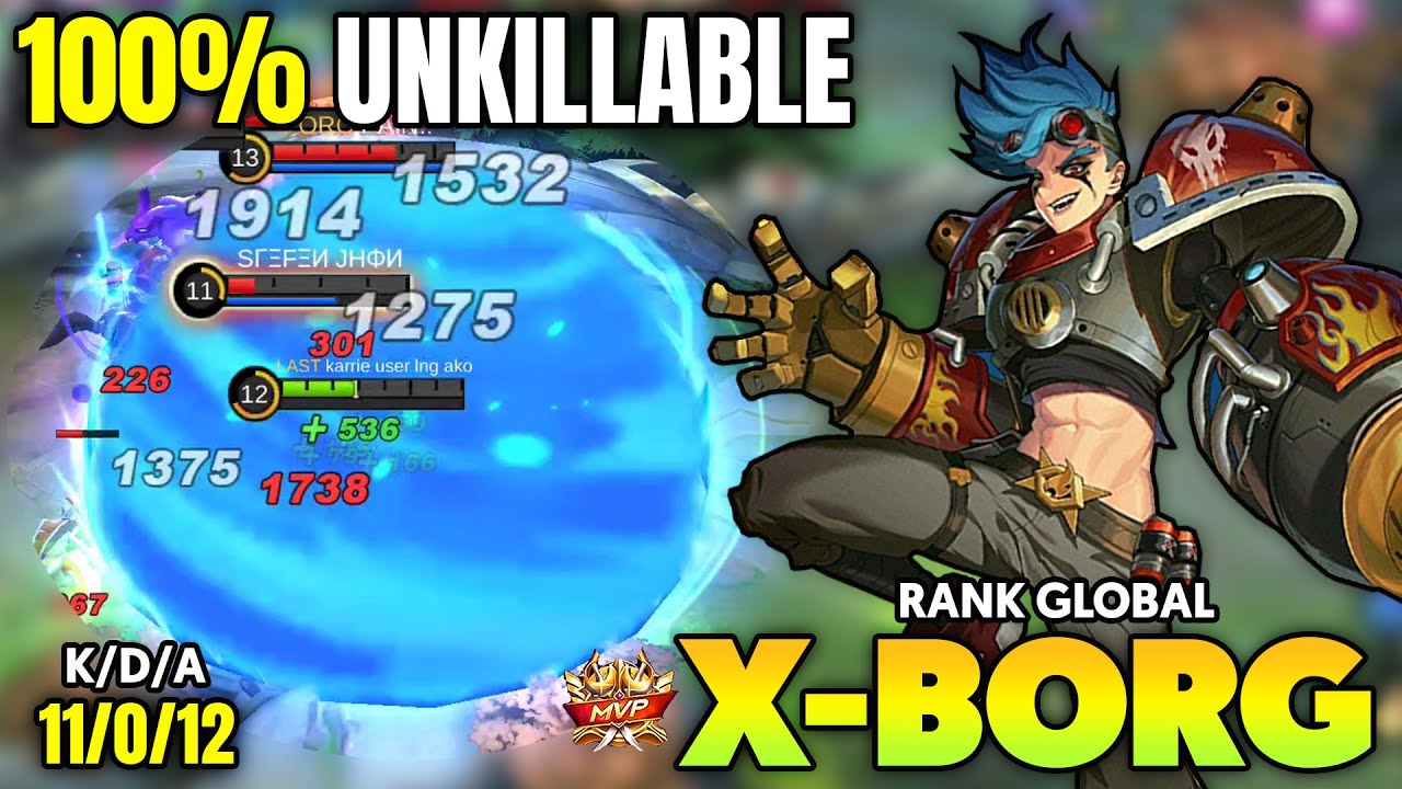 Xborg best build 2021 ~ Xborg Mobile Legends ~ Xborg Gameplay 2021 ...